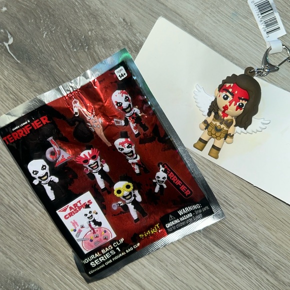 Spirit | Accents | Spirit Halloween Terrifier Figural Bag Clip Series ...